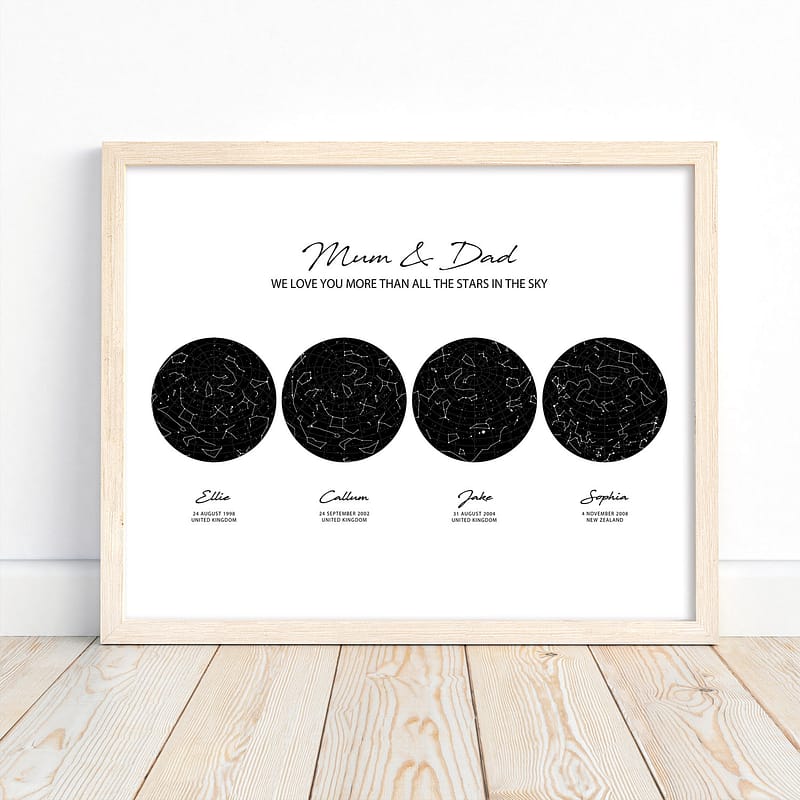 Star Maps - Autumn Designs